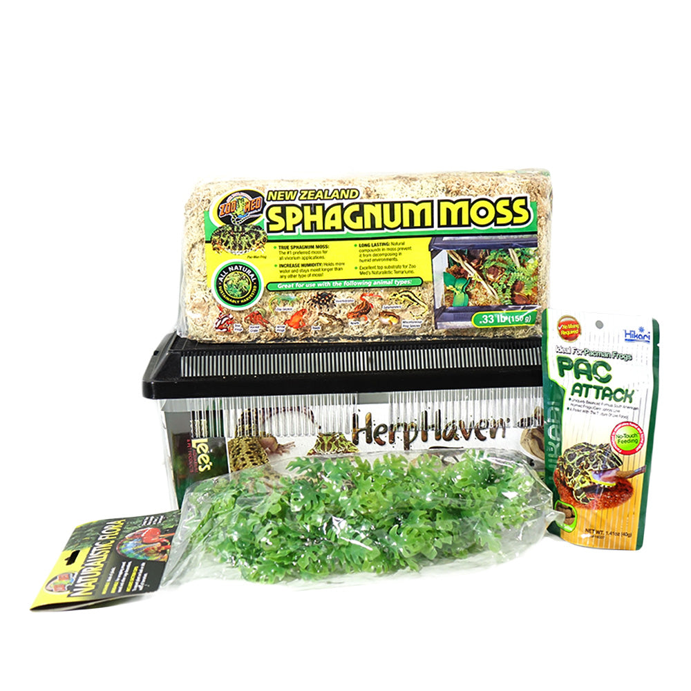 Zoomed Pacman Frog Food